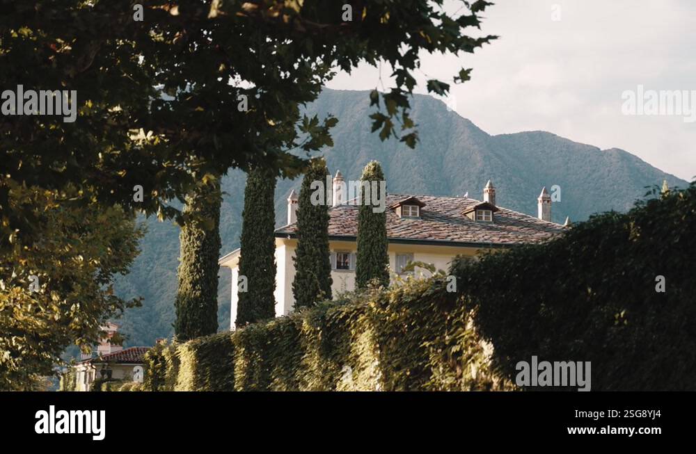 Reveal of the side entrance of the mediterranean architecture famous ...