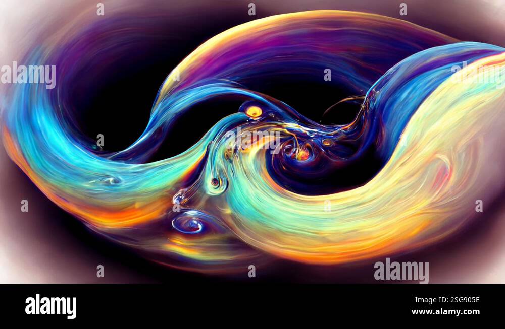 Swirly colorful background Stock Videos & Footage - HD and 4K Video ...