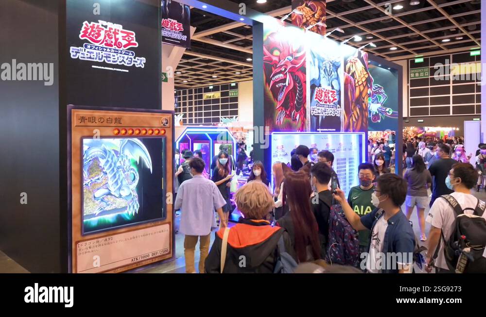 Visitors and participants dressed-up cosplayers are seen at the Ani-com ...