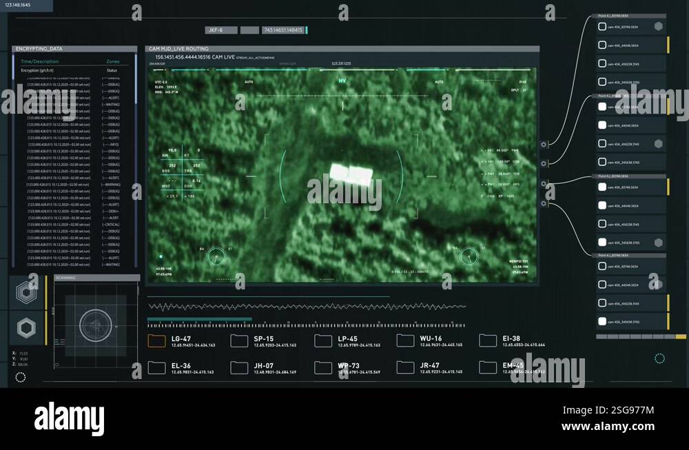 System With Night Vision And Military Ui Allows To Take Aim And Destroy ...