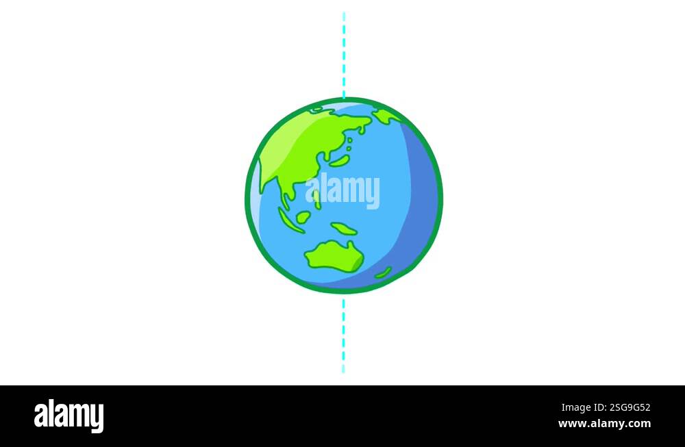 Earth magnetic field with arrows and lines outline white background ...
