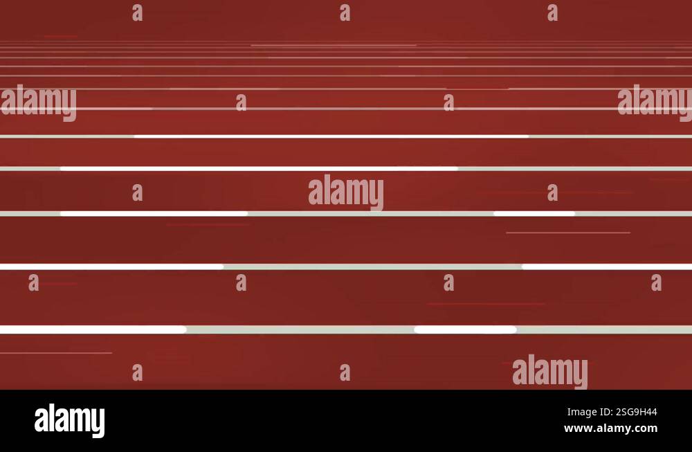Circuit with separate lanes cartoon animated Stock Video Footage - Alamy