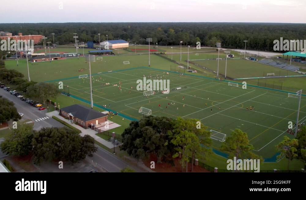 uncw soccer fields at university of north carolina at wilmington Stock ... uncw soccer fields at university of north carolina at wilmington Stock ...