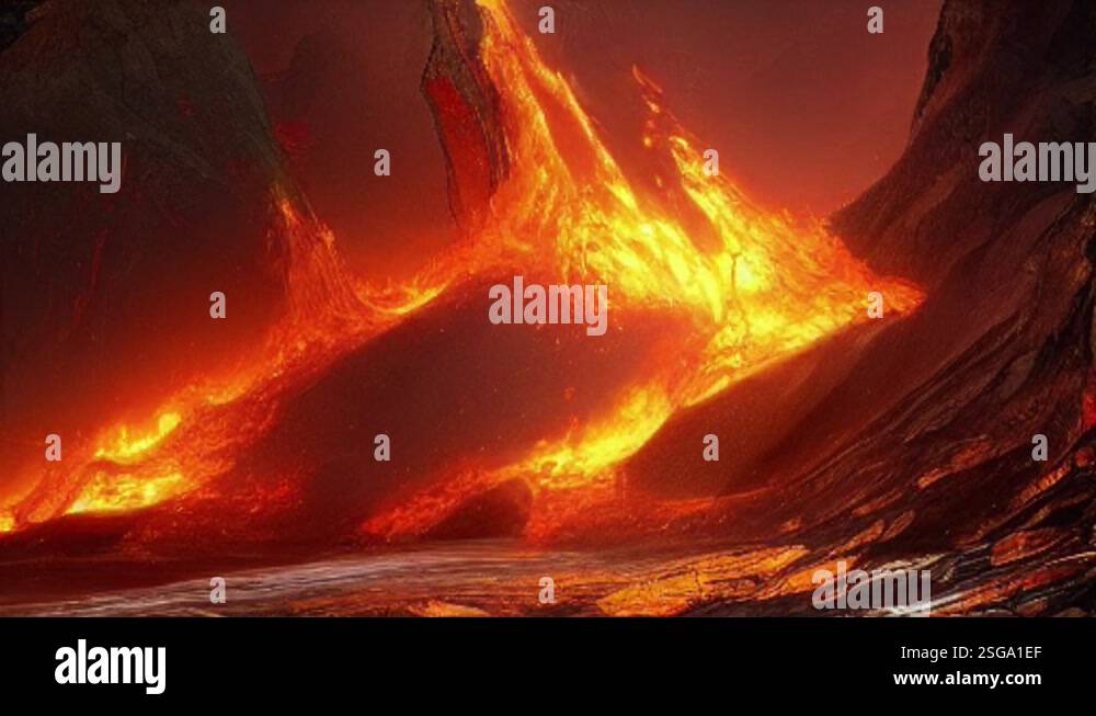 Volcanoes exploding illustration Stock Videos & Footage - HD and 4K ...