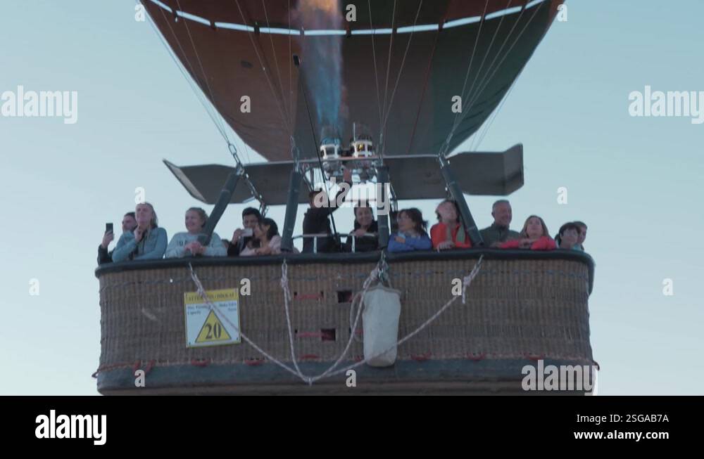 Flying with hot air balloon Stock Videos & Footage - HD and 4K Video ...