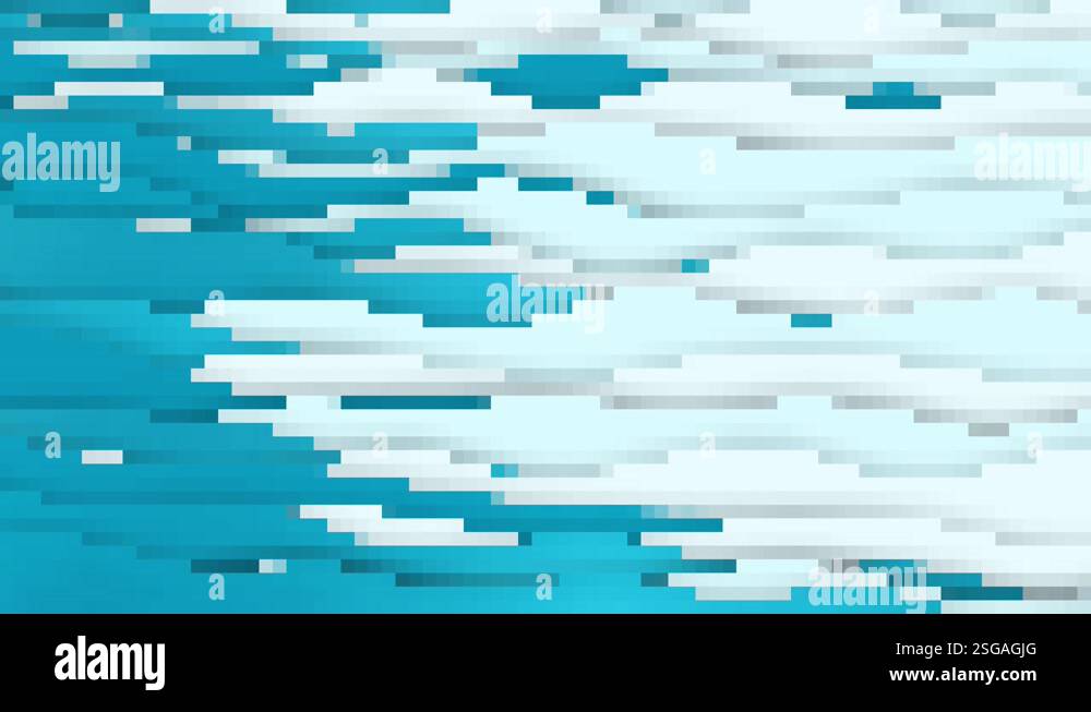 Pixel art multi colour cartoon abstract horizontal stripes background ...