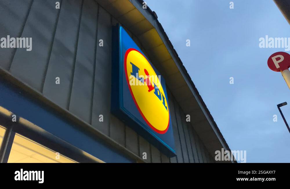 Lidl supermarket sign Stock Videos & Footage - HD and 4K Video Clips ...