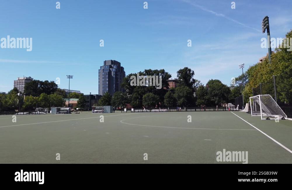 Varsity Stadium is an outdoor collegiate football stadium Stock Video ...