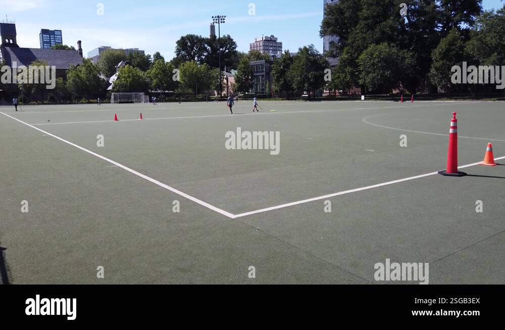 Varsity Stadium is an outdoor collegiate football stadium Stock Video ...