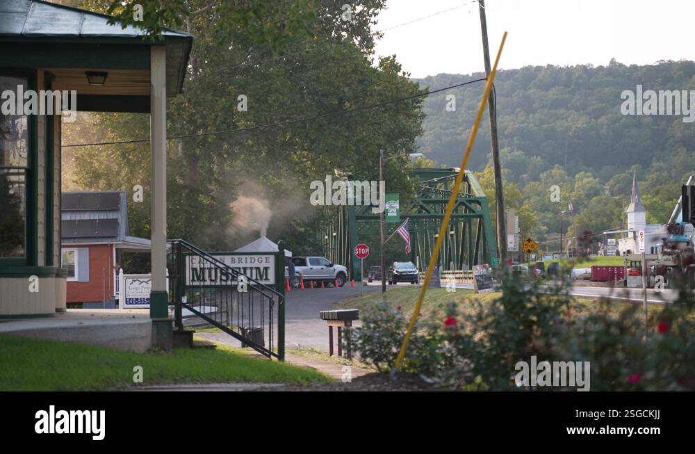 The museum in the small rural Appalachian town of Capon Bridge, West ...