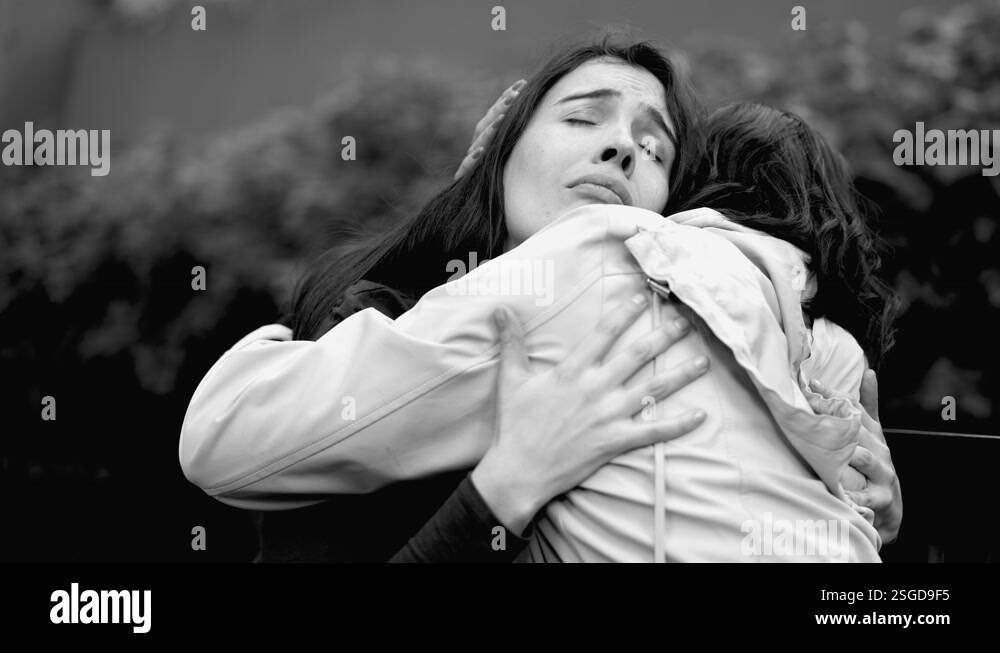 Friend consoling crying suffering from Stock Videos & Footage - HD and ...