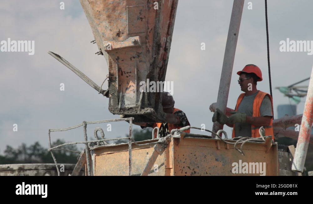 Concrete bucket pouring Stock Videos & Footage - HD and 4K Video Clips ...