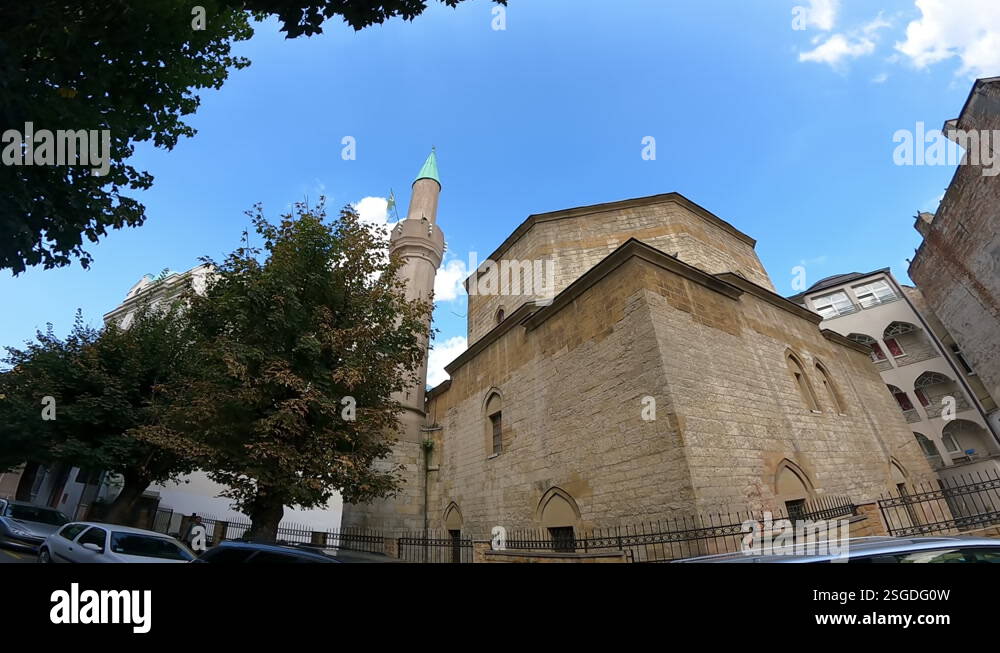 Bajrakli mosque in Belgrade, Serbia Stock Video Footage - Alamy