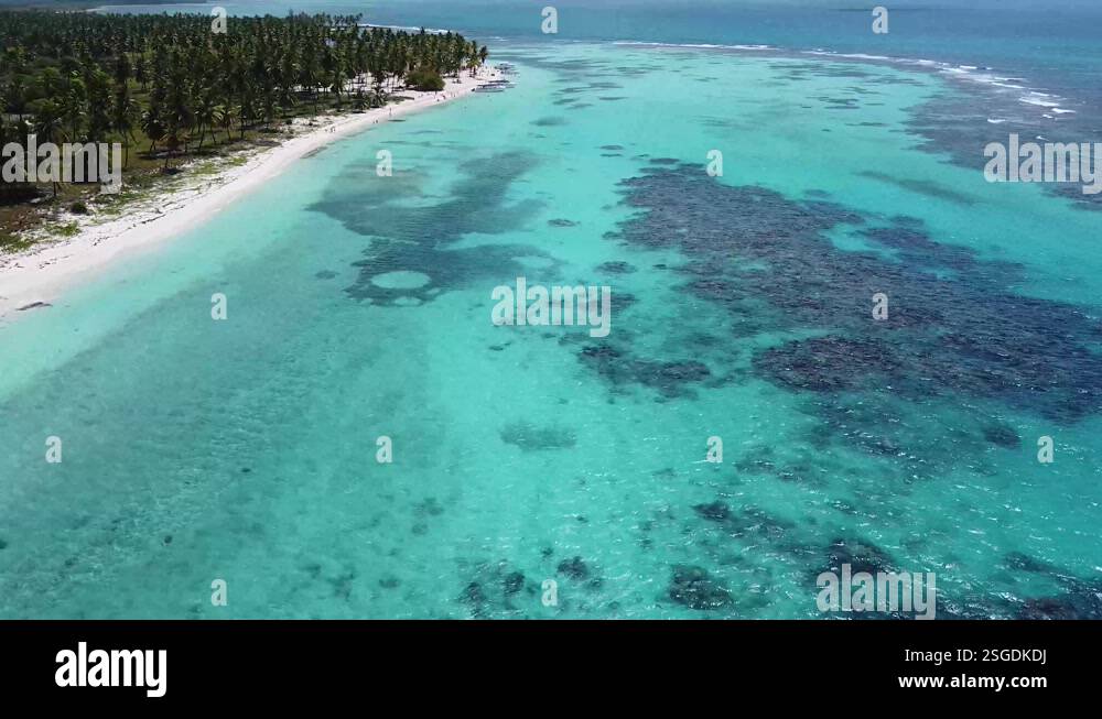 Amazing aerial drone image of the sea, beach and nature of the ...