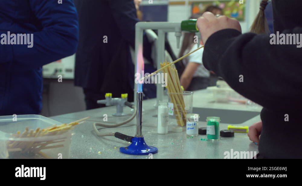 Bunsen burner flame science Stock Videos & Footage - HD and 4K Video ...