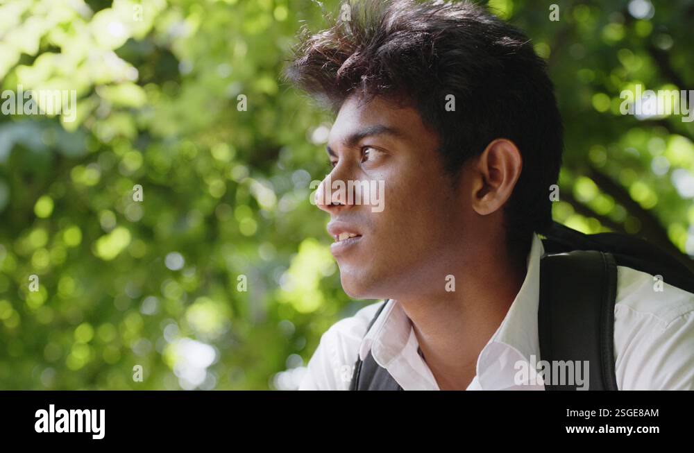 Srilankan teen remembering regrets of childhood Stock Video Footage - Alamy