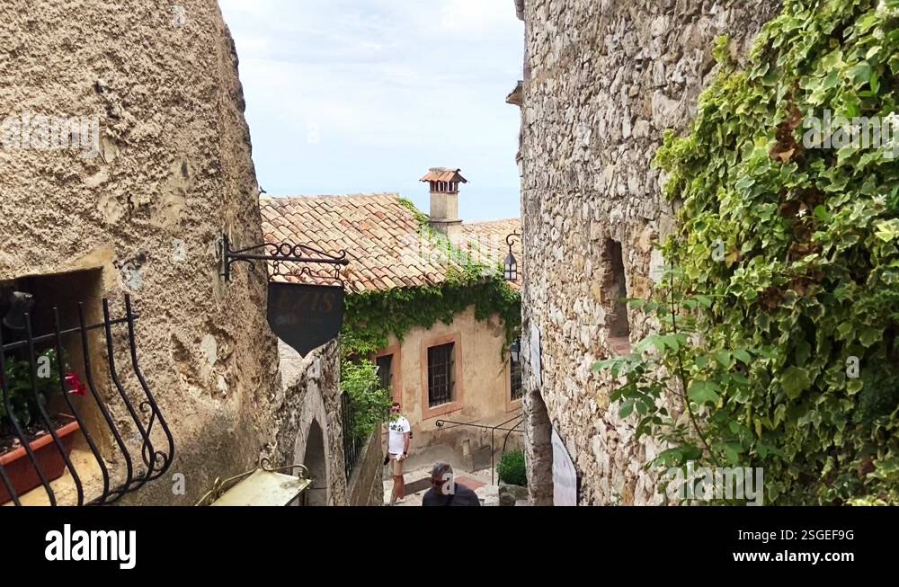 Eze medieval architecture Stock Videos & Footage - HD and 4K Video ...
