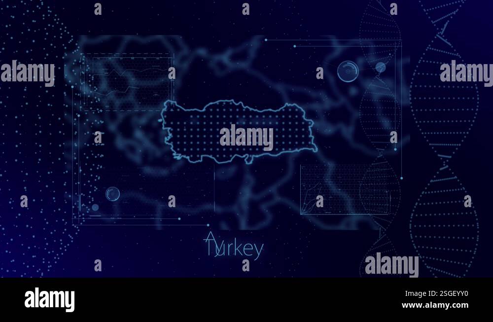Data analysis Medical statistics on Turkey Country with graphs, charts ...
