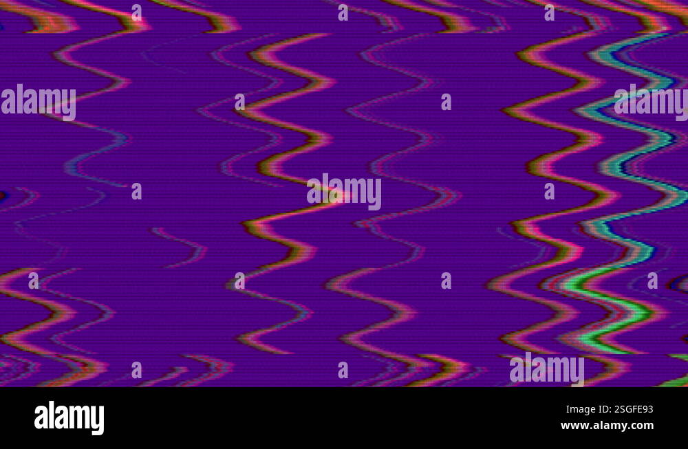 Moving glitch effect futuristic trendy psychedelic 80s iridescent ...