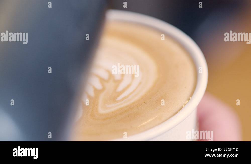 Latte microfoam Stock Videos & Footage - HD and 4K Video Clips - Alamy