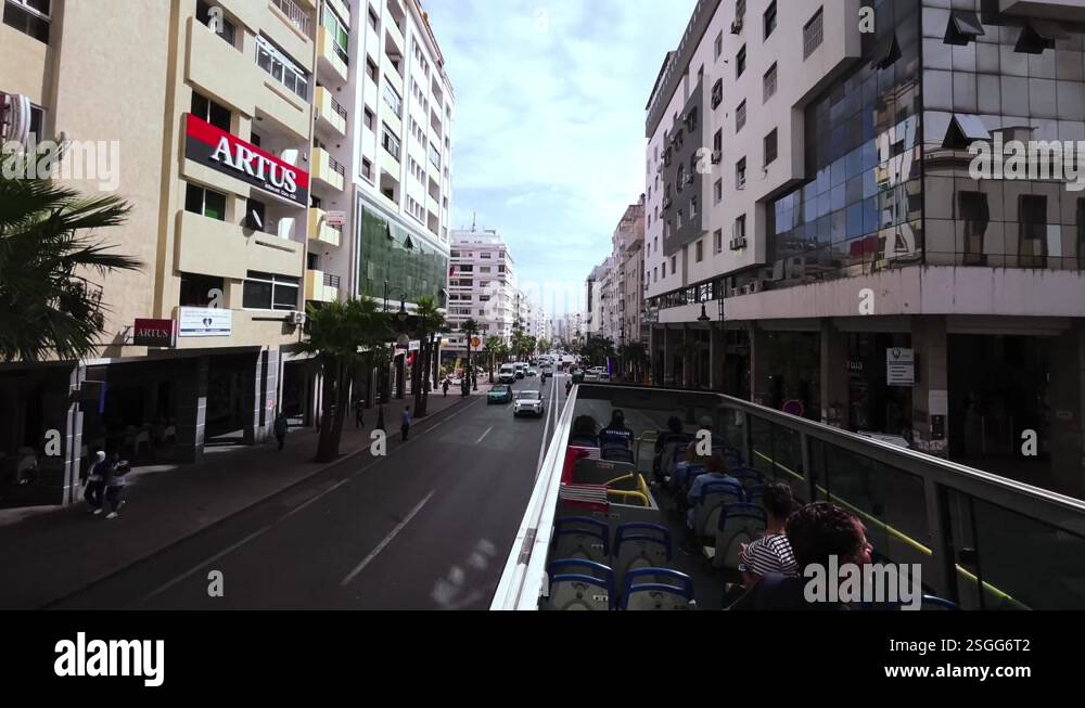 Tangier City Tour Bus Hop On - Hop Off. Routes Sightseeing Bus Tangier ...