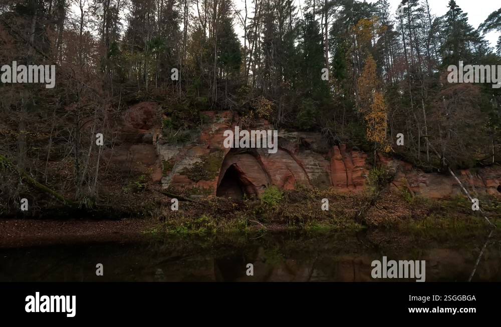 Angels Cave, a Red Sandstone Cliff in a Shape of Angel Wings, at the ...