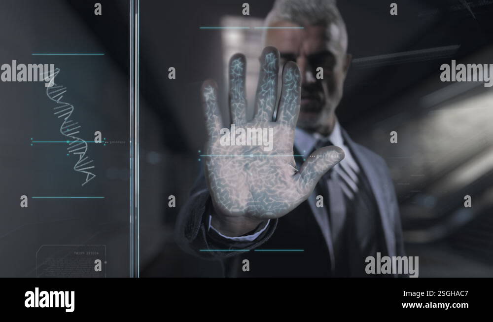 Handprint security access Stock Videos & Footage - HD and 4K Video ...
