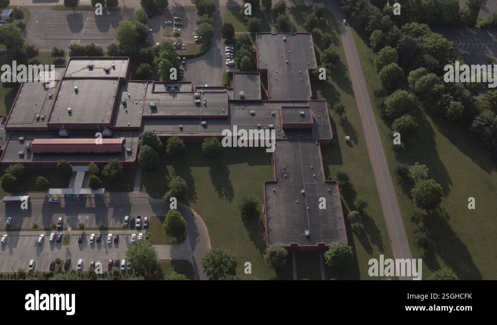Overhead of school Stock Video Footage - Alamy