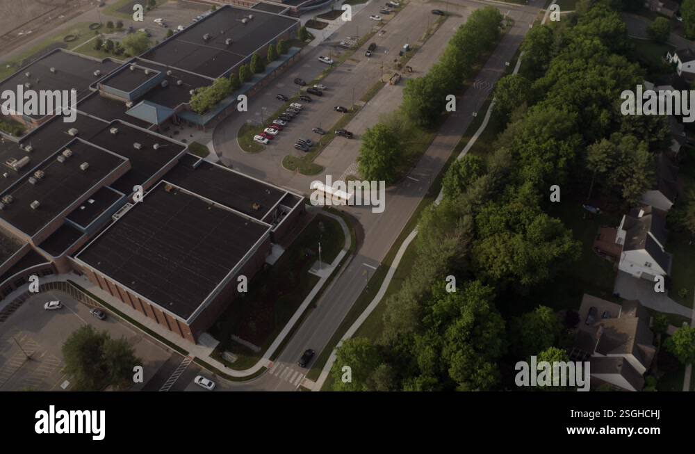 Overhead of school Stock Video Footage - Alamy