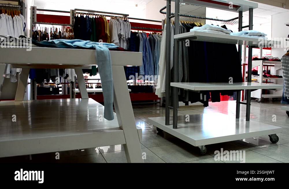 Shop racks Stock Videos & Footage - HD and 4K Video Clips - Alamy