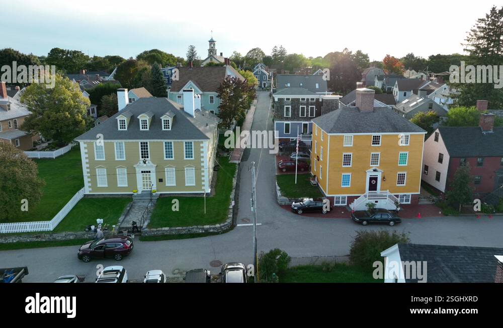 Restored colonial houses in Stock Videos & Footage - HD and 4K Video ...