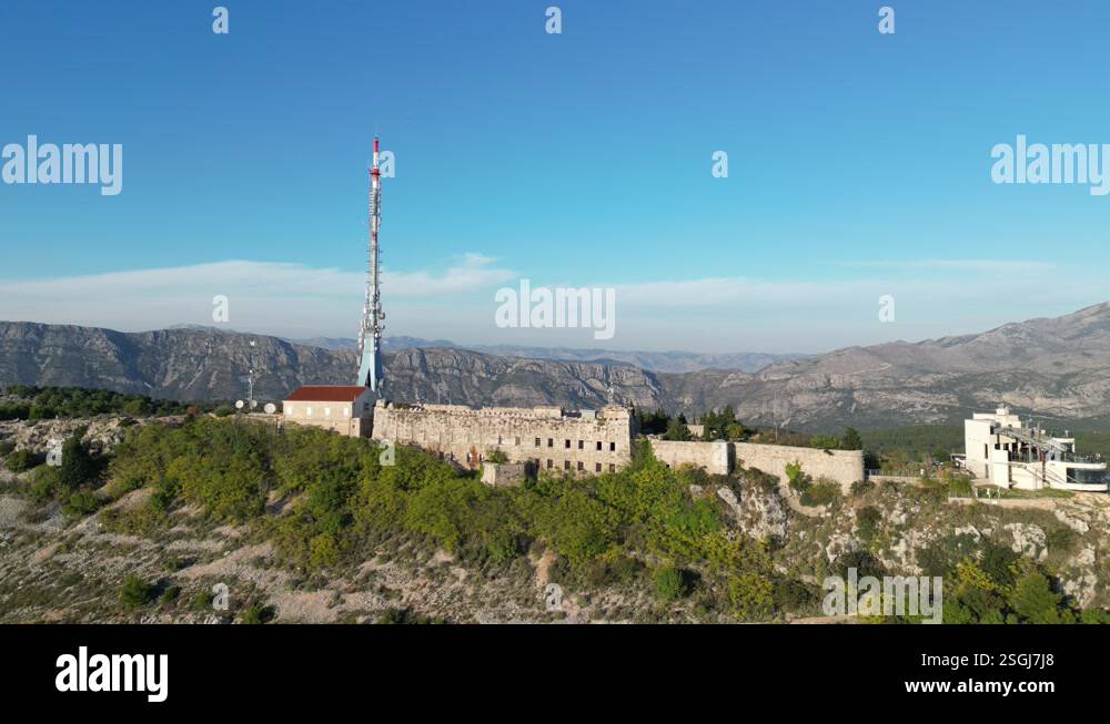 Dubrava Observation Point, Homeland War Museum Dubrovnic Croatia rising ...