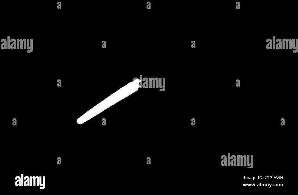 Arrows and other shapes lines animated hand drawn slow animation white ...