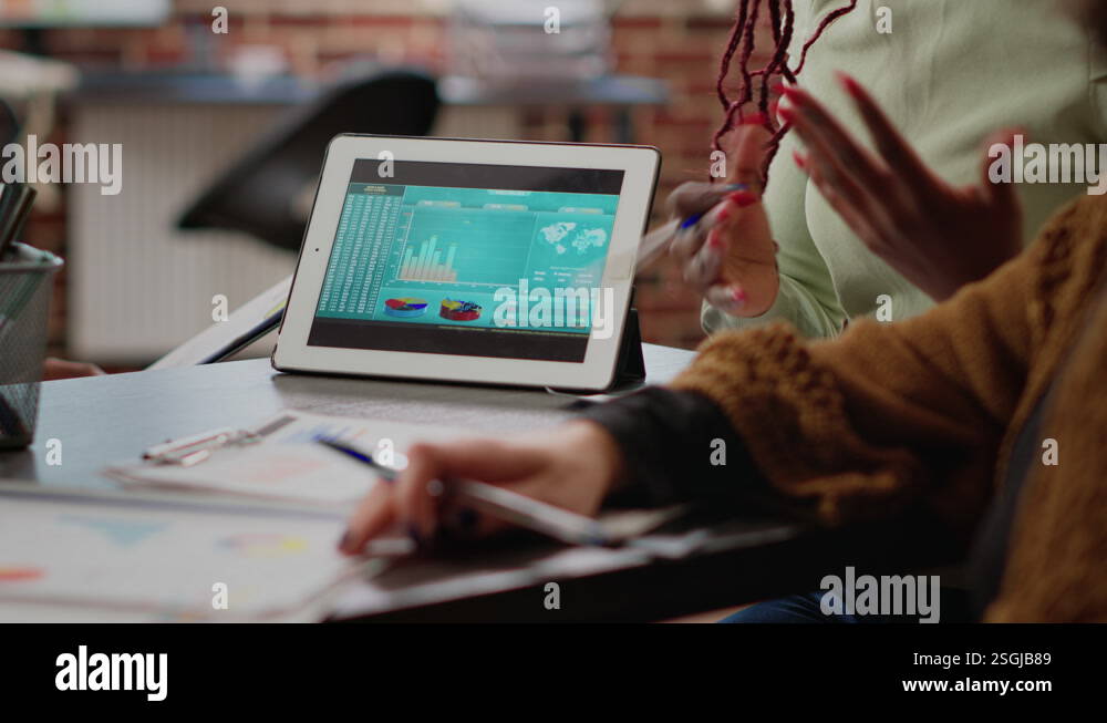 Review tablet research business Stock Videos & Footage - HD and 4K ...