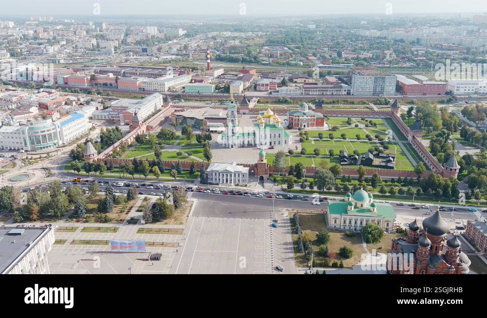 Tula, Russia. Tula Kremlin. Cathedral of the Assumption of the Blessed ...
