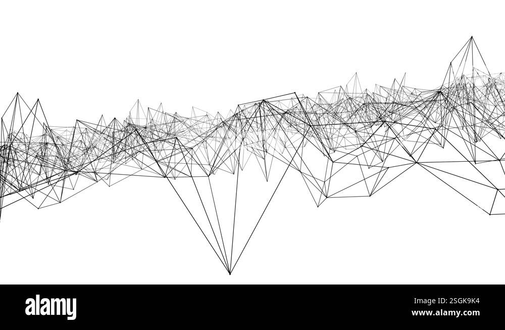 Animation moving white 3d plexus Stock Videos & Footage - HD and 4K ...