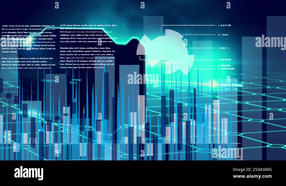 Animation data processing diagrams over Stock Videos & Footage - HD and 4K Video Clips - Alamy