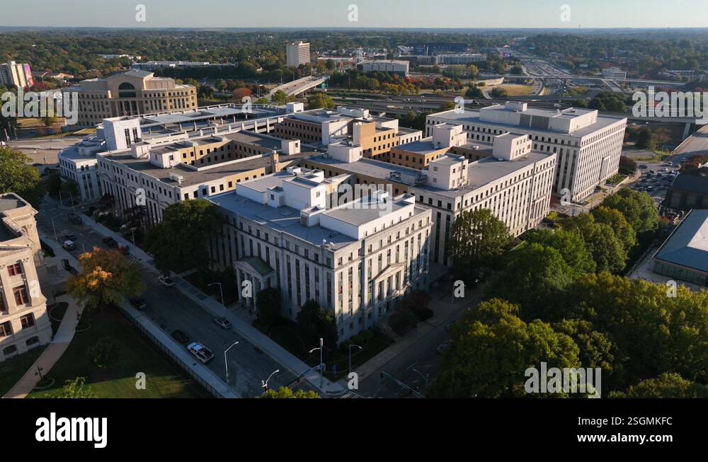 State government buildings and courthouse offices for politicians in ...