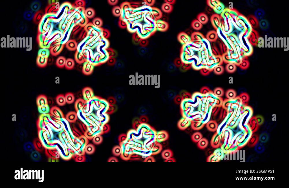 Video Background 1073: Abstract Fluid Forms Pulse, Ripple and Flow ...