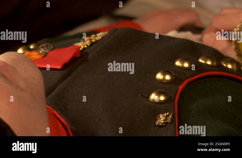 Actor portrayal - Emperor Napoleon Bonaparte After Death in formal ...