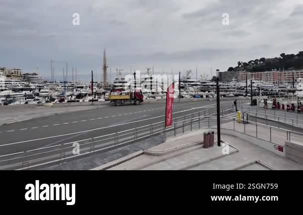 MONTE CARLO, MONACO - JANUARY 26, 2024: Amazing Panoramic view of city ...