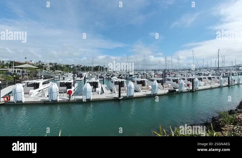 Yacht share fleet Stock Video Footage - Alamy