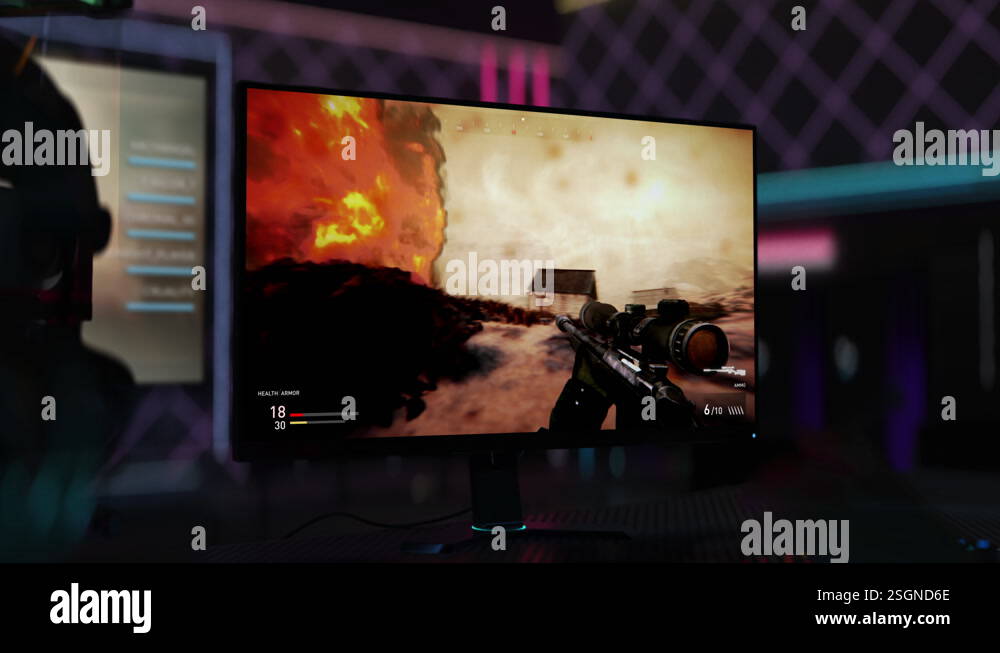 Achieving Victory By Eliminating Enemies In Military Combat Computer ...
