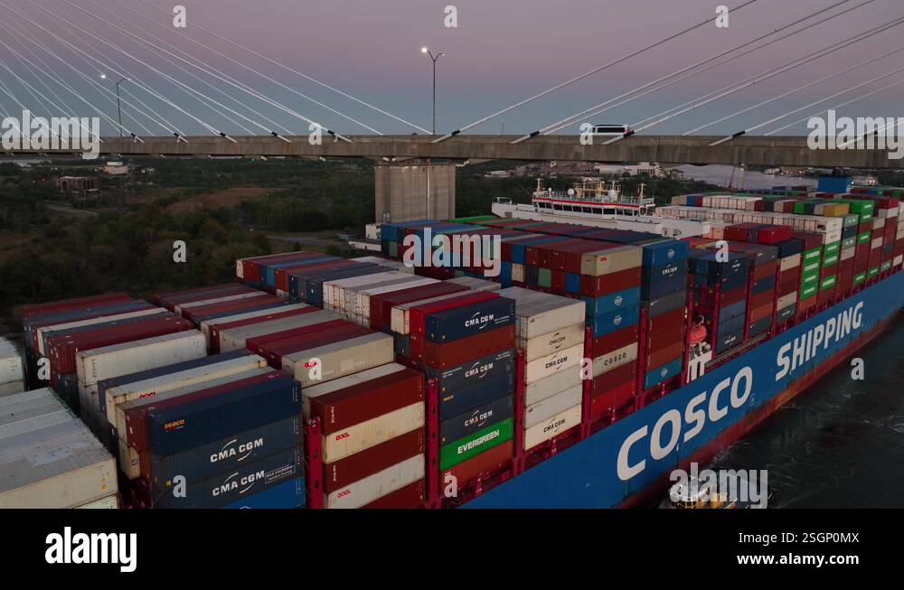 Cma cgm freight container Stock Videos & Footage - HD and 4K Video ...