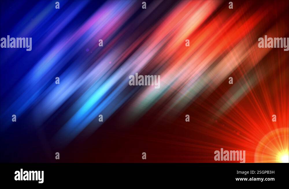 Blue Brown Shiny Slanted Light Streaks Optical Lens Flare Light Burst ...