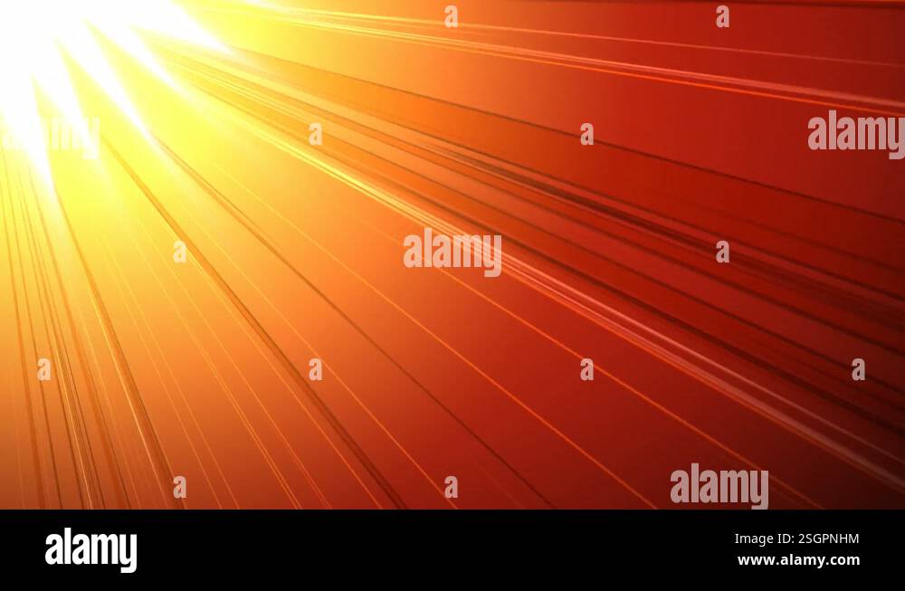 Digitally generated video of sunbeam 4k Stock Video Footage - Alamy