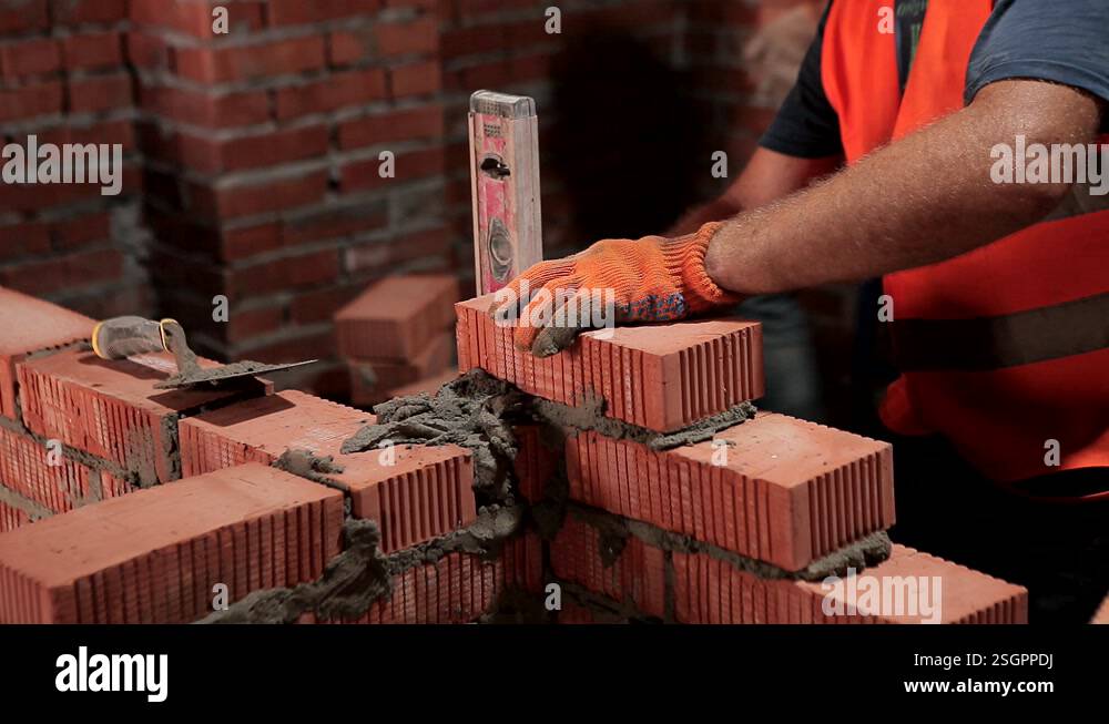 Brick block builder bricks Stock Videos & Footage - HD and 4K Video ...