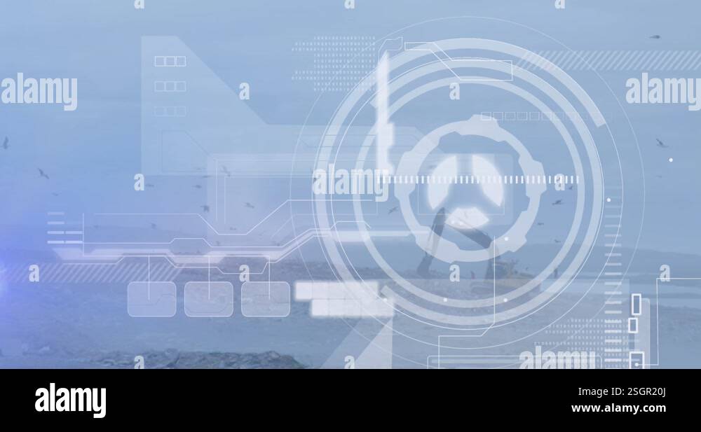 Animation arc reactor abstract pattern Stock Videos & Footage - HD and 4K Video Clips - Alamy