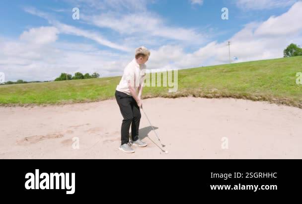Golf player white uniform Stock Videos & Footage - HD and 4K Video ...