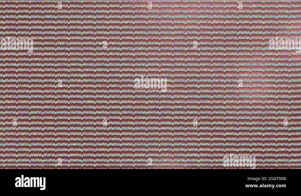 Animation of tv static effect over background with copy space Stock ...